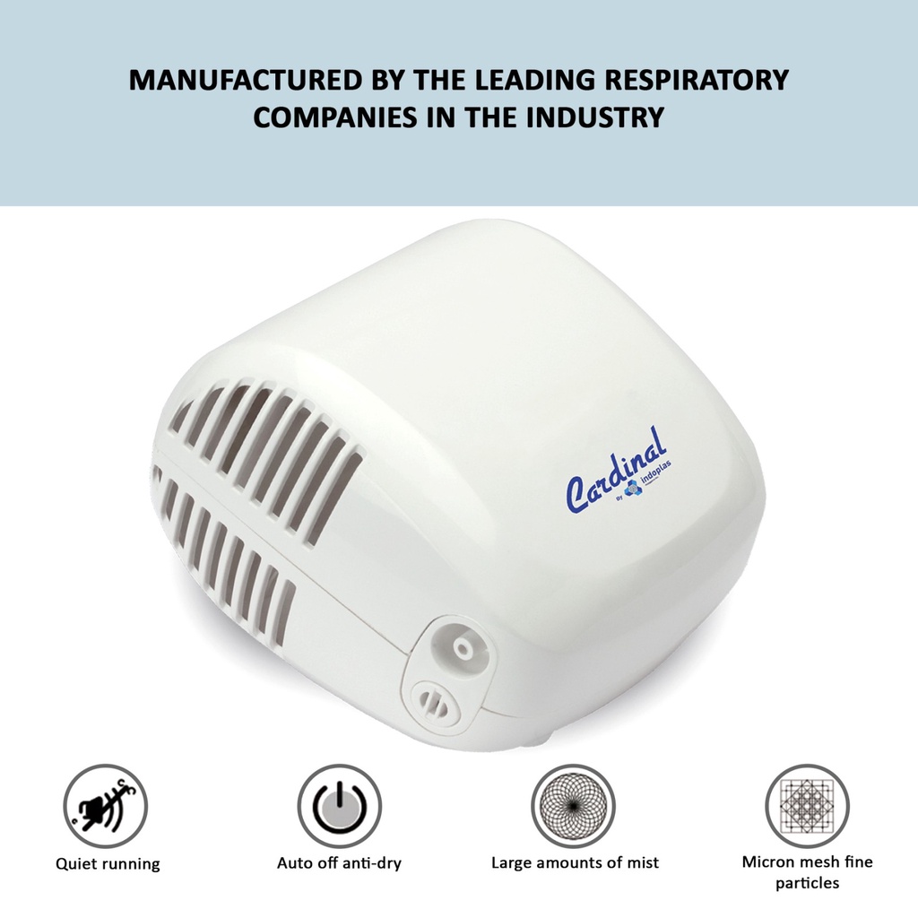 Indoplas Cardinal Handyneb Sprint Nebulizer - With Accessories | Shopee ...