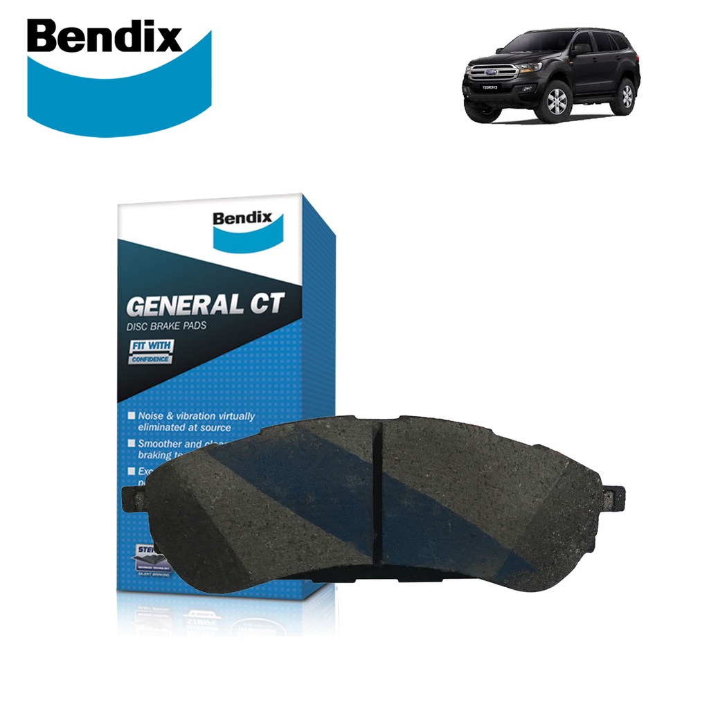 Bendix Brake Pads Rear Set GCT For Ford Everest 2015-2018 (Db2411 ...