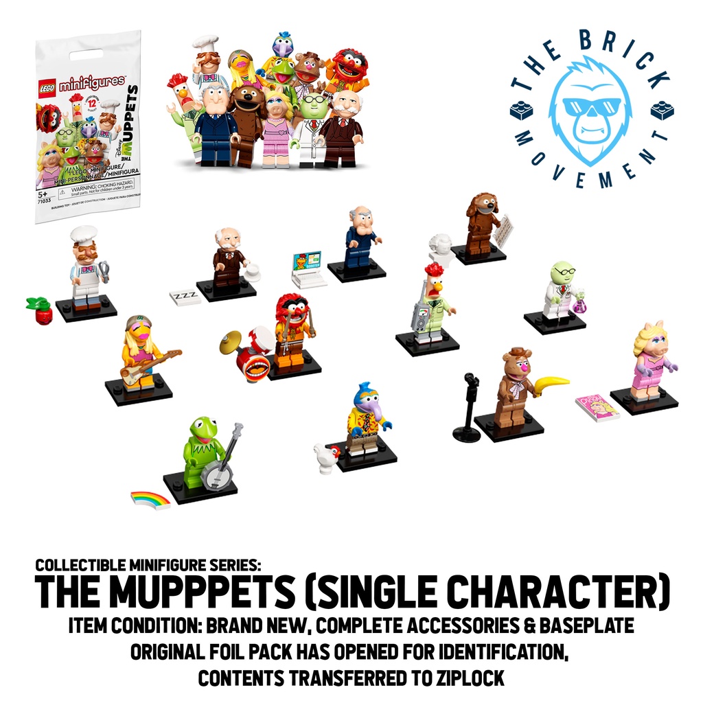 LEGO® Collectible Minifigure Series The Muppets: Single Character ...