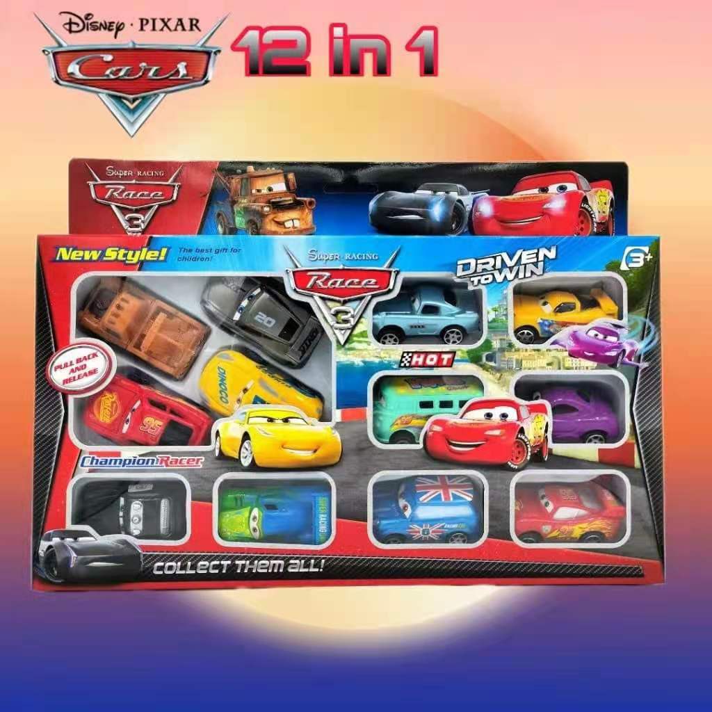 12 pcs Mini Racing Car model Toys For Kids Boys Vehicles Toy Car Pull ...