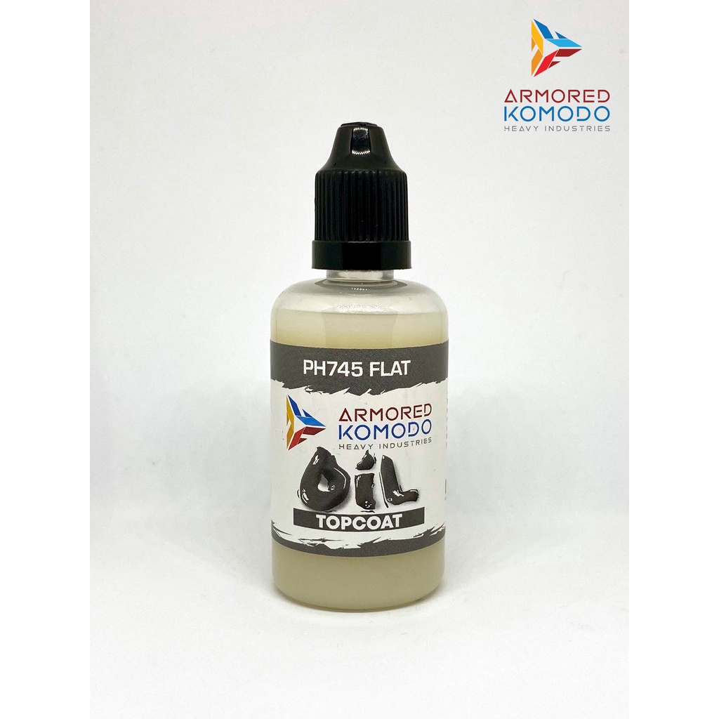 ArKom: PH745 Flat Topcoat Oil 50ml Hobby Paint (Armored Komodo ...