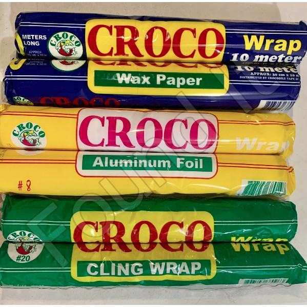[Found It] Croco Cling Wrap / Aluminum Foil / Wax Paper / Baking Paper ...