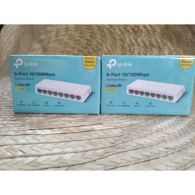 TP-LINK, 8-Port 10/100Mbps (Non-Gigabit) | Shopee Philippines