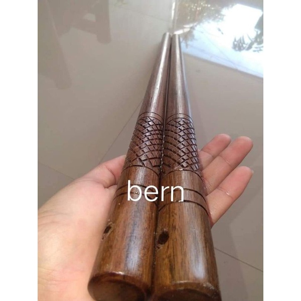 magkuno arnis 2pcs / wooden arnis Pair/ hardwood | Shopee Philippines