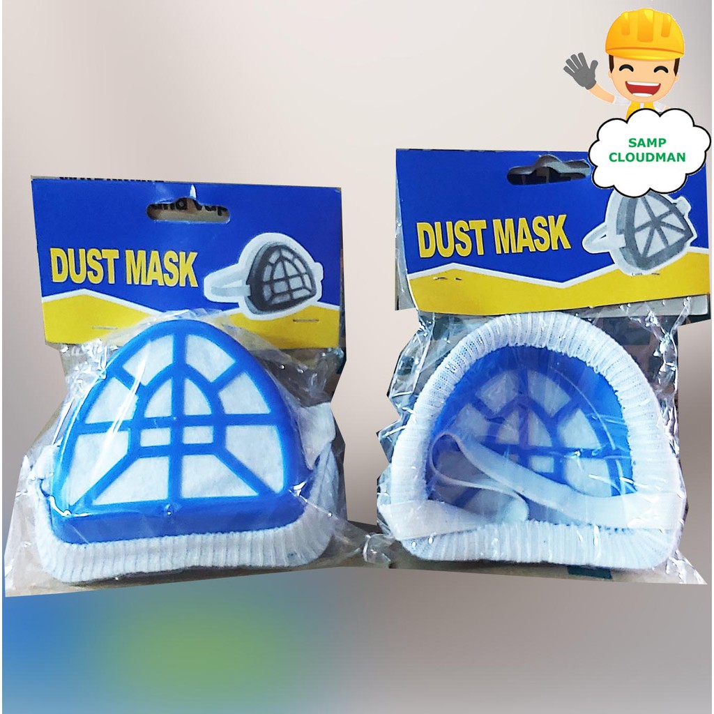 Dust Mask Construction Facial Dust Mask Cover Protection Per PIECE ...