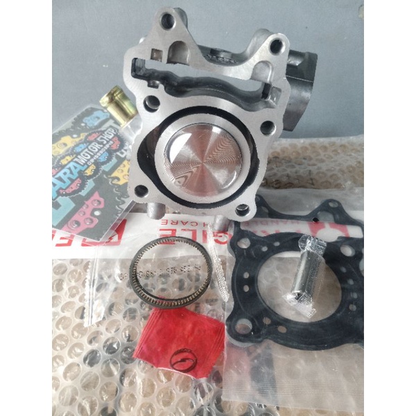 cylinder block honda click 125i complete with gasket and pin | Shopee ...