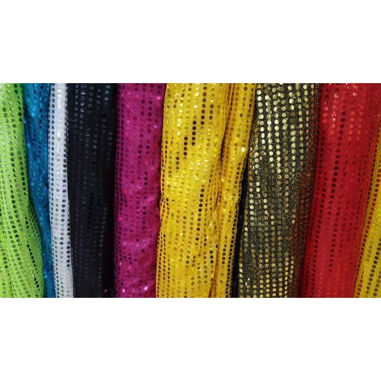Sequence Fabric / Sequins fabric 45” | Shopee Philippines