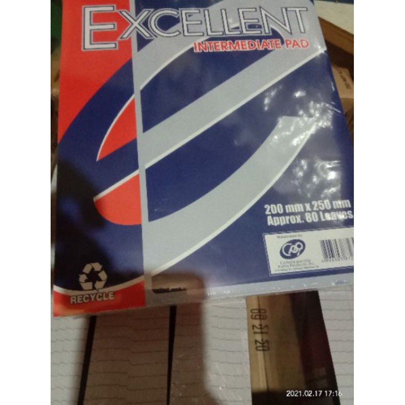 Intermediate Paper 10 Pads Shopee Philippines