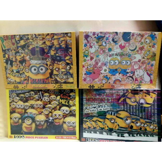 MINIONS 1000 PIECE PUZZLE | Shopee Philippines