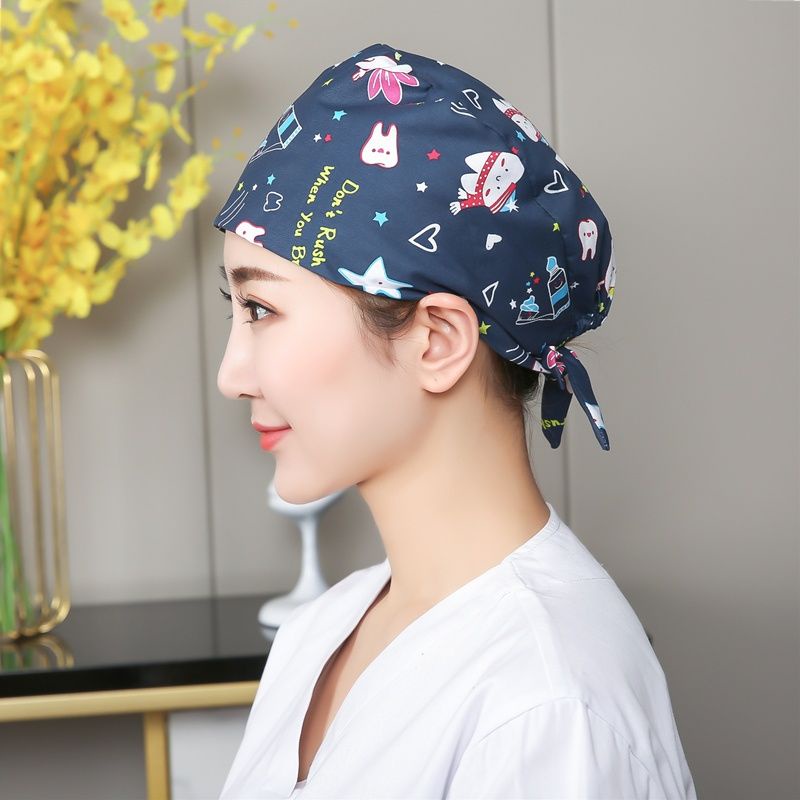 Scrub Caps New cute Animal cap Adjustable Doctor Nurse Surgical Cap ...
