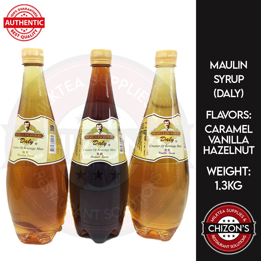 Maulin Syrup for Milktea, Coffee, Frappe, Shakes 1.3L | Shopee Philippines