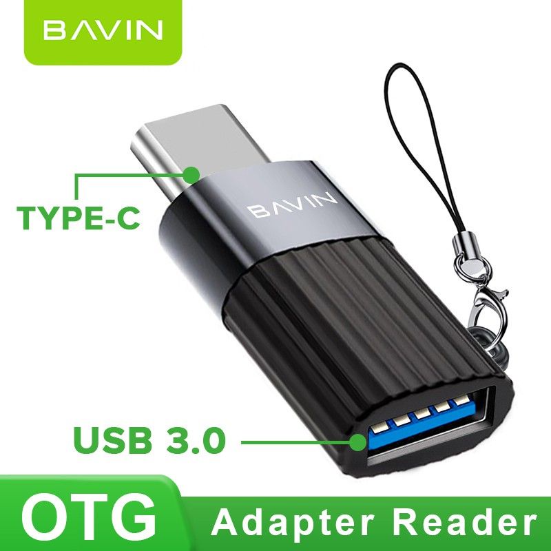 BAVIN OTG Adapter 3.0 USB Charging Data Transmission Convertor Connect ...