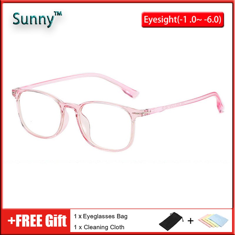 Graded Nearsighted Myopia Eyeglasses for Women Men with Grade -100/150 ...