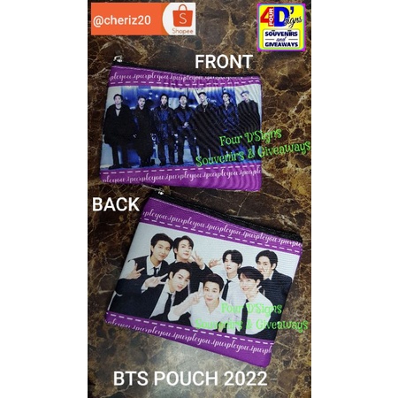 BTS pouch wallet 2022 | Shopee Philippines