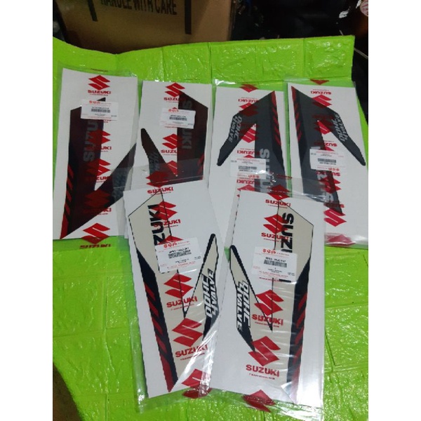 Decal,under cowling upper Left and Right (Raider fi 150) | Shopee ...