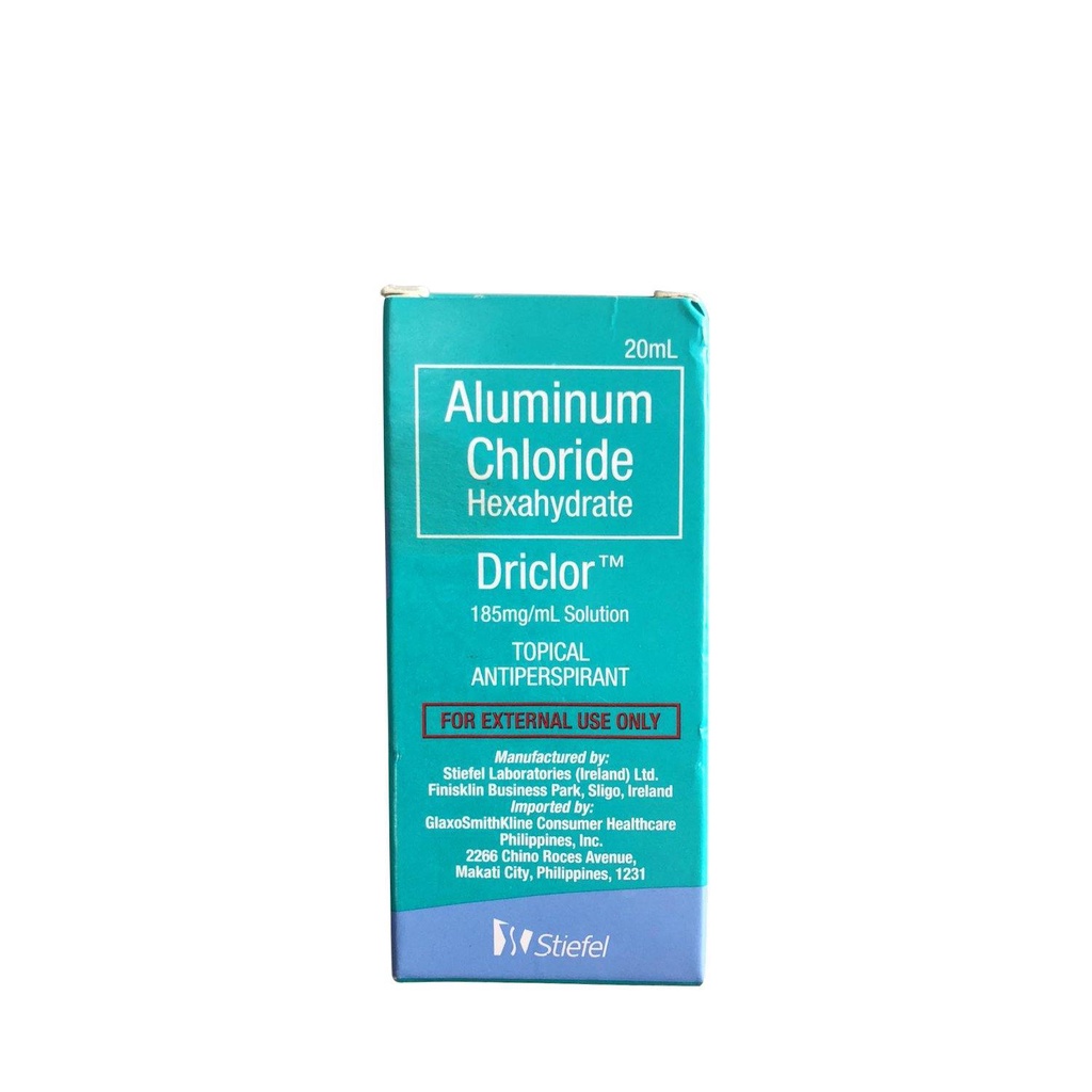 Driclor 185 mg / ml 20 ml Solution | Shopee Philippines