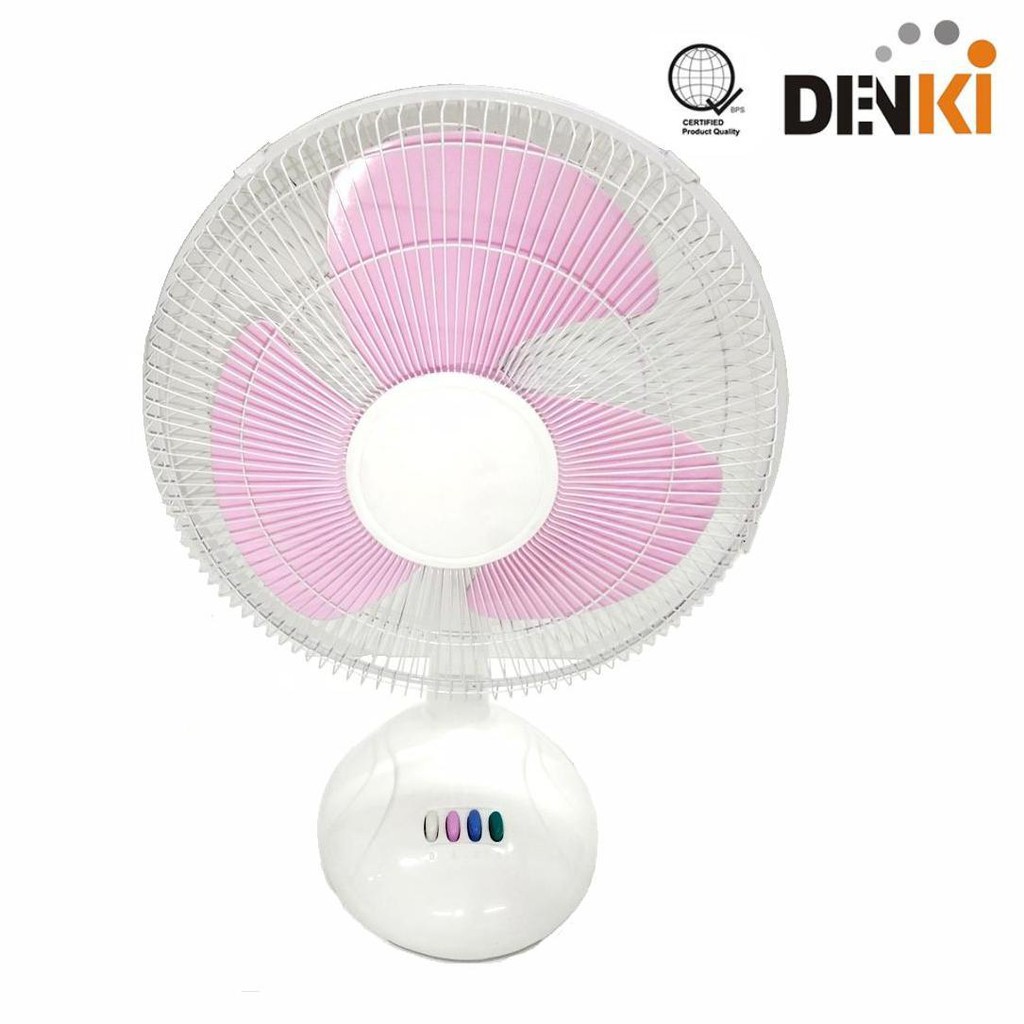 Denki Denk Fan 16 H (ord.) Pink | Shopee Philippines