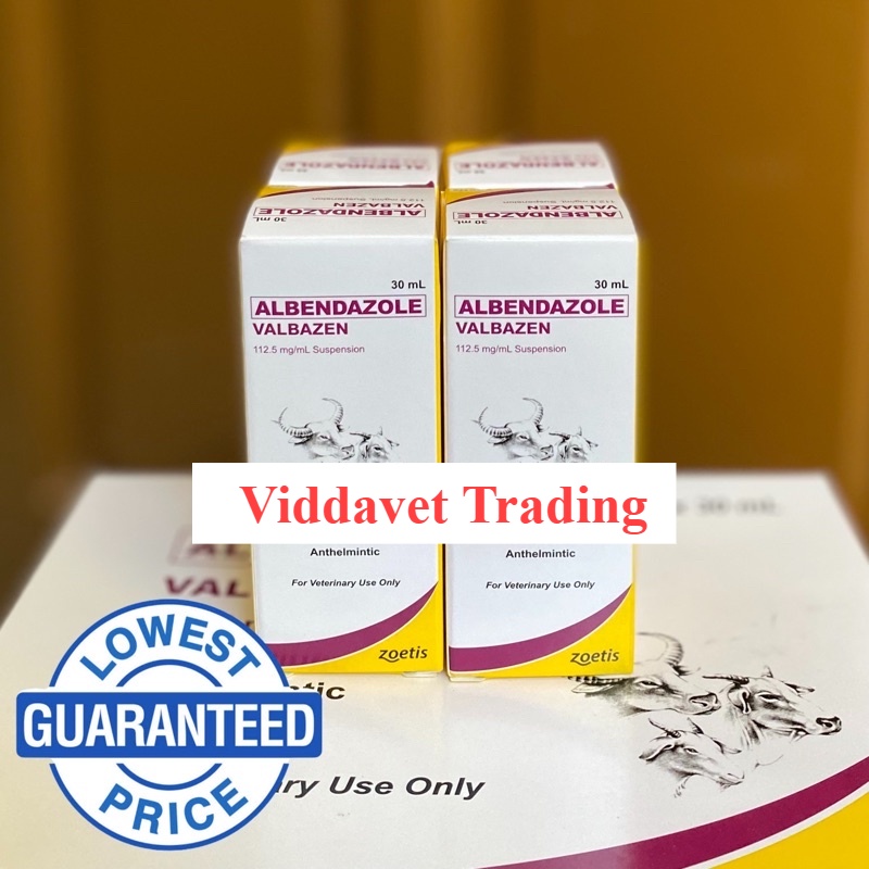 Valbazen 30 ml oral Suspension Zoetis oral dewormer for animals pets ...
