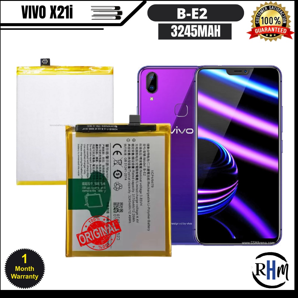 Vivo X21i, Y53 Battery, Model: B-E2 Original High Quality Lithium-ion ...
