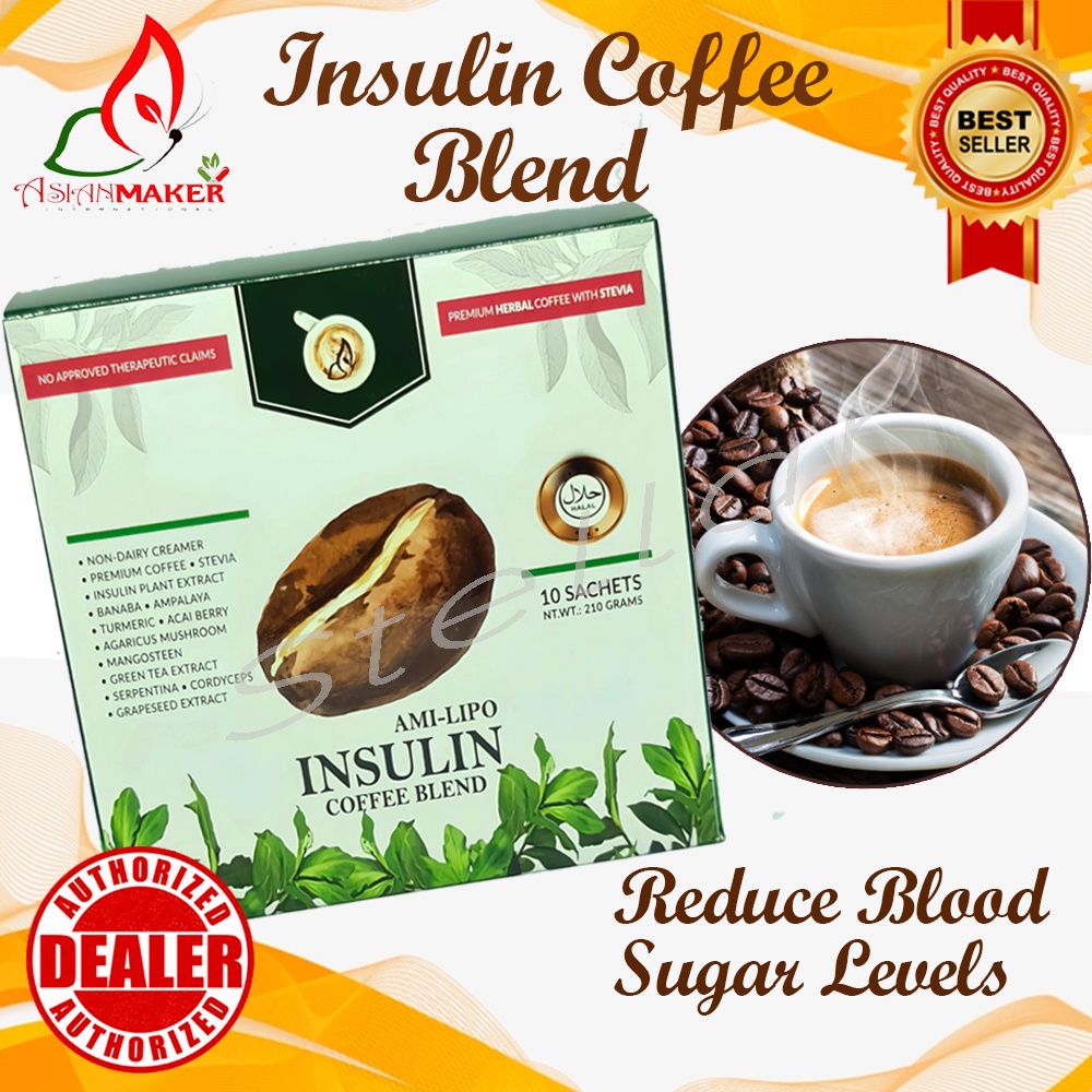 Asian Maker New Arrival!! Ami- Lipo Insulin Coffee Blend with Stevia ...