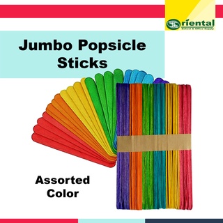 6 inches Jumbo Popsicle Sticks - Big Size 2cm x 15cm - DIY Popsicles ...