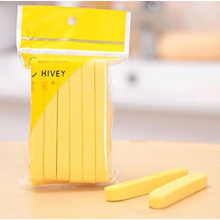 Stick Fature SPONS FACIAL / SPONGE Potato Round (Contents 12 PCS ...