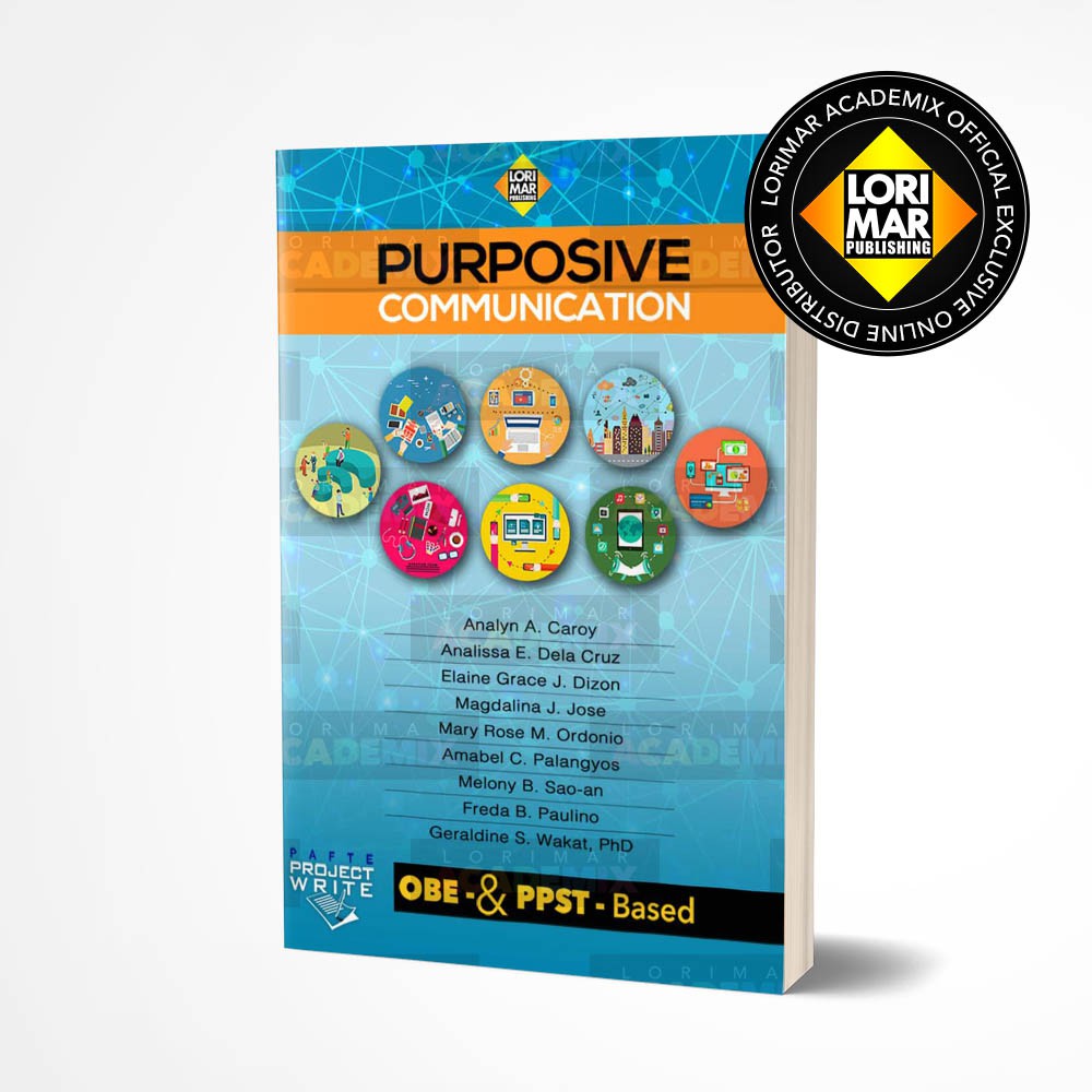 Purposive Communication - Gen. Ed. - Lorimar Publishing | Shopee ...