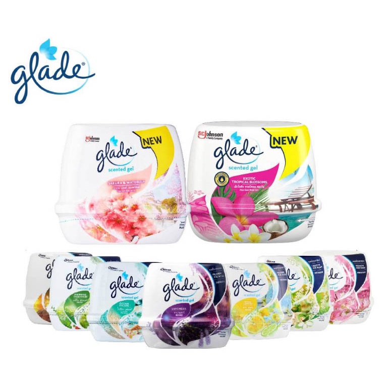 Glade Scented Gel 180g - Imported from Singapore | Shopee Philippines