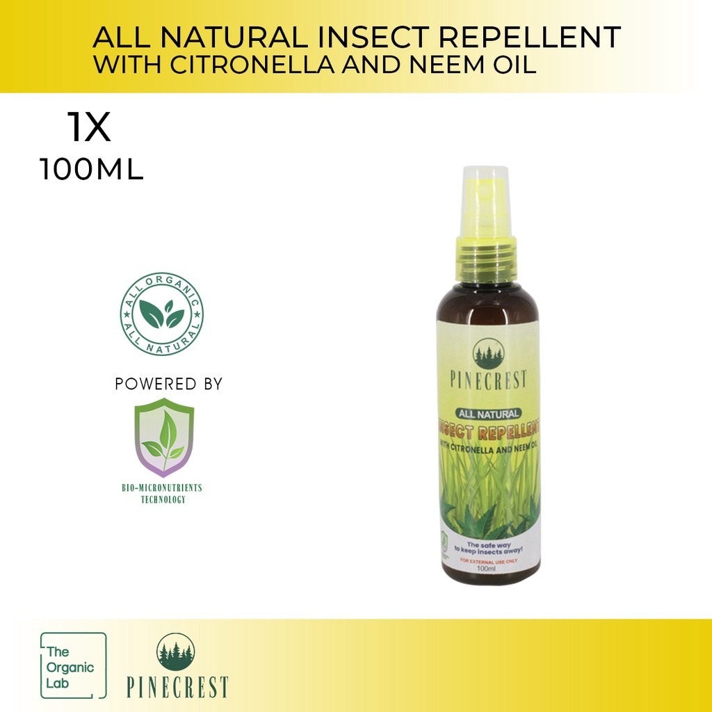 Pinecrest All Natural Insect Repellant 100ml (1PC) | Shopee Philippines