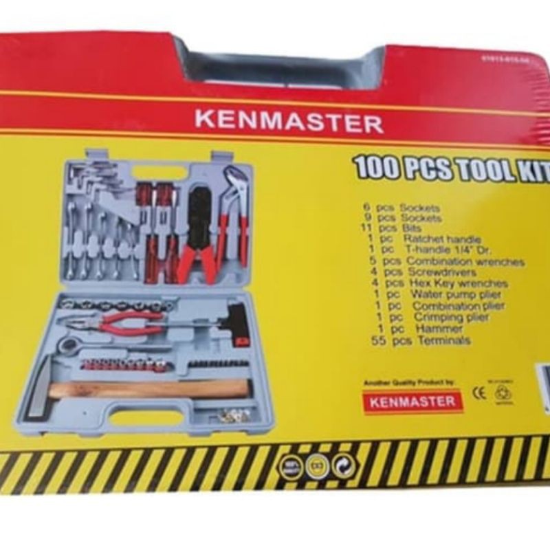 Tool Kit Set Of 100 Pcs - UniTop