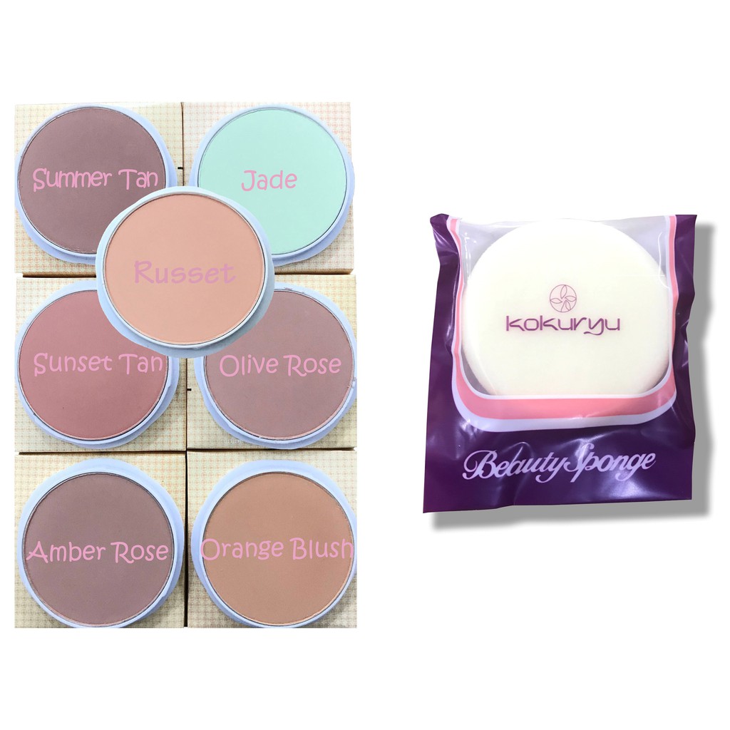 Original Japan Kokuryu Summer Cake Foundation, Beauti Sponge NOTE: each ...