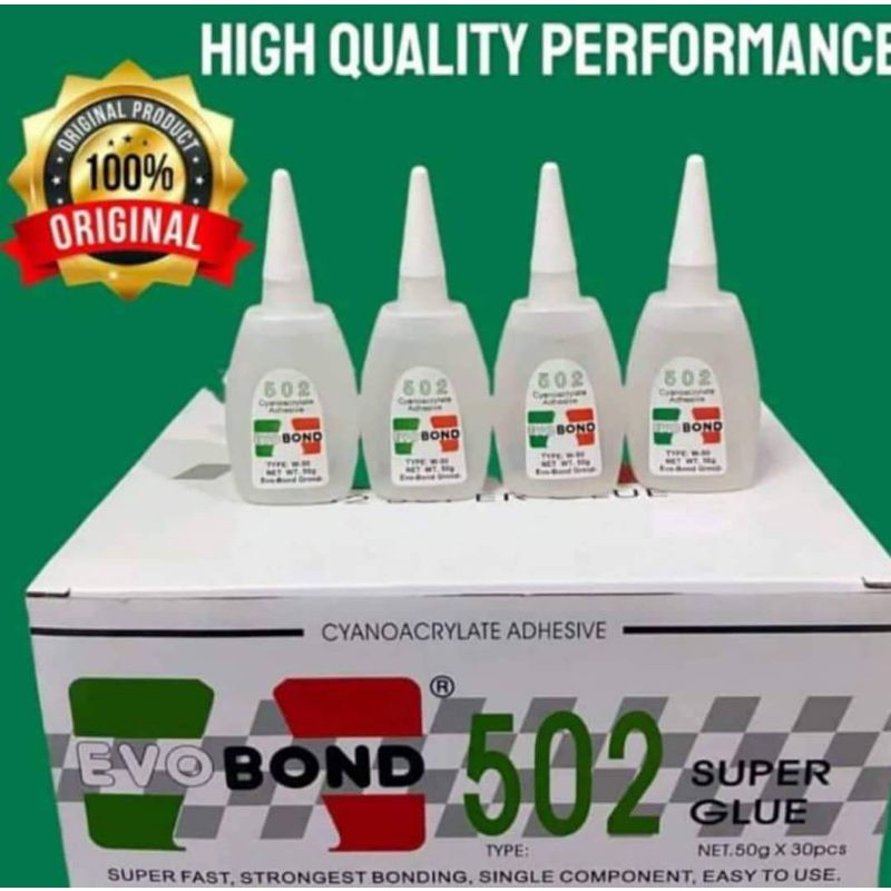 EVO BOND (50grms)(SUPER GLUE W/PIN AND HOSE)(SOLD PER PC)(high quality) | Shopee Philippines