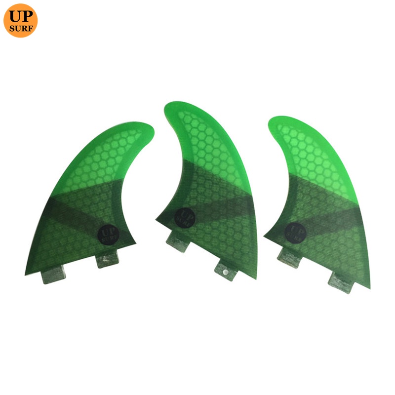 Double Tabs FIN M Tri fin set Double Tabs M size Honeycomb Fibreglass ...