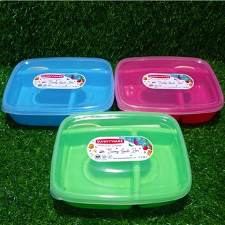 #506 Sunnyware Bento Lunch Box with Spoon & Fork | Shopee Philippines