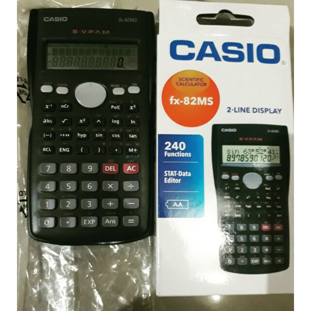 Original Casio fx-82MS Scientific Calculator | Shopee Philippines