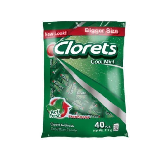 Clorets Actifresh Cool Mint Candy 40 Pieces 2.8g | Shopee Philippines