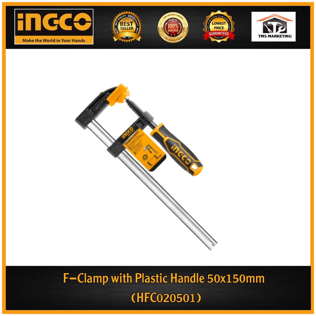 Ingco F-Clamp 50x150mm HFC020501 | Shopee Philippines