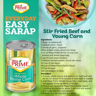 Mega Prime Young Corn 425g | Shopee Philippines