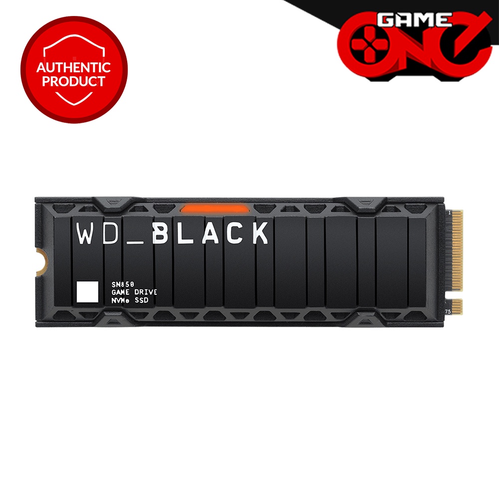 WD_Black 1TB SN850 NVMe SSD with Heatsink Internal Gaming SSD | Shopee ...