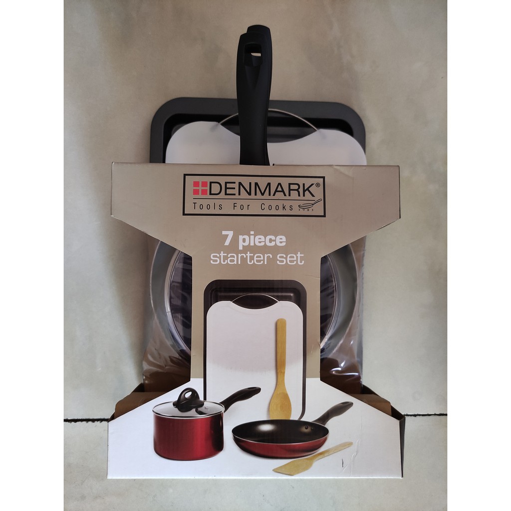Denmark - 7 piece starter cookware set (Brand New) | Shopee Philippines