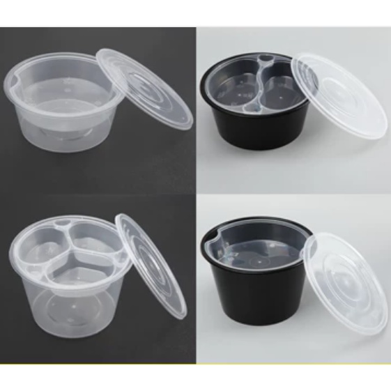 [10pcs] ROUND INSERT TRAY with or without plastic bowl for ramen bowl ...