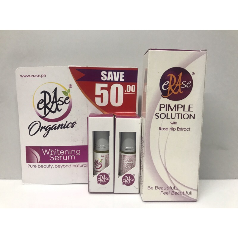 Erase Pimple Solution/Whitening Serum | Shopee Philippines