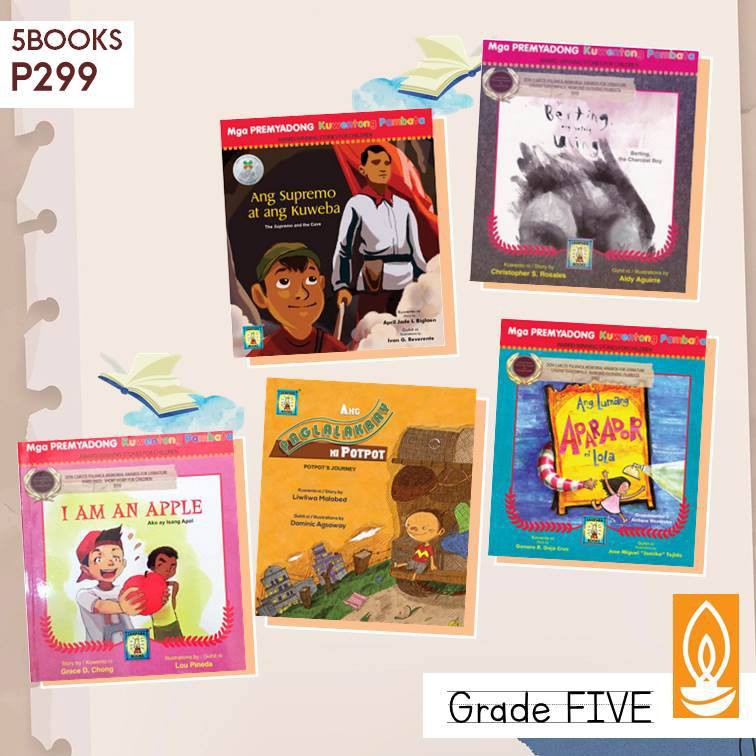 Mga Premyadong Kuwentong Pambata for Grade Five - Bundle (5 Books ...