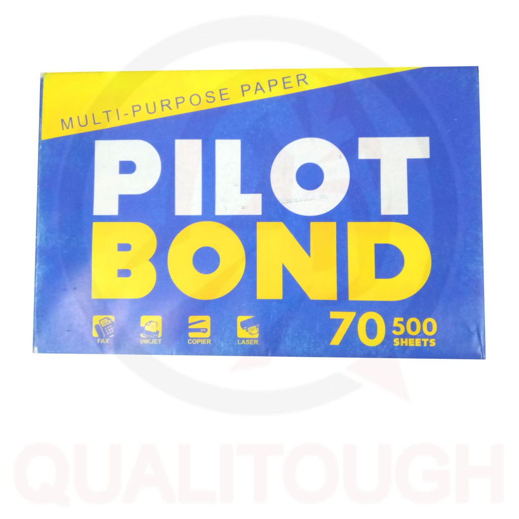 Pilot bond paper subs 20 long 500pages | Shopee Philippines