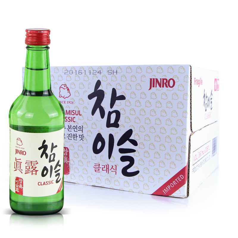 Jinro Chamisul Classic Original Soju Case 20X360ml | Shopee Philippines