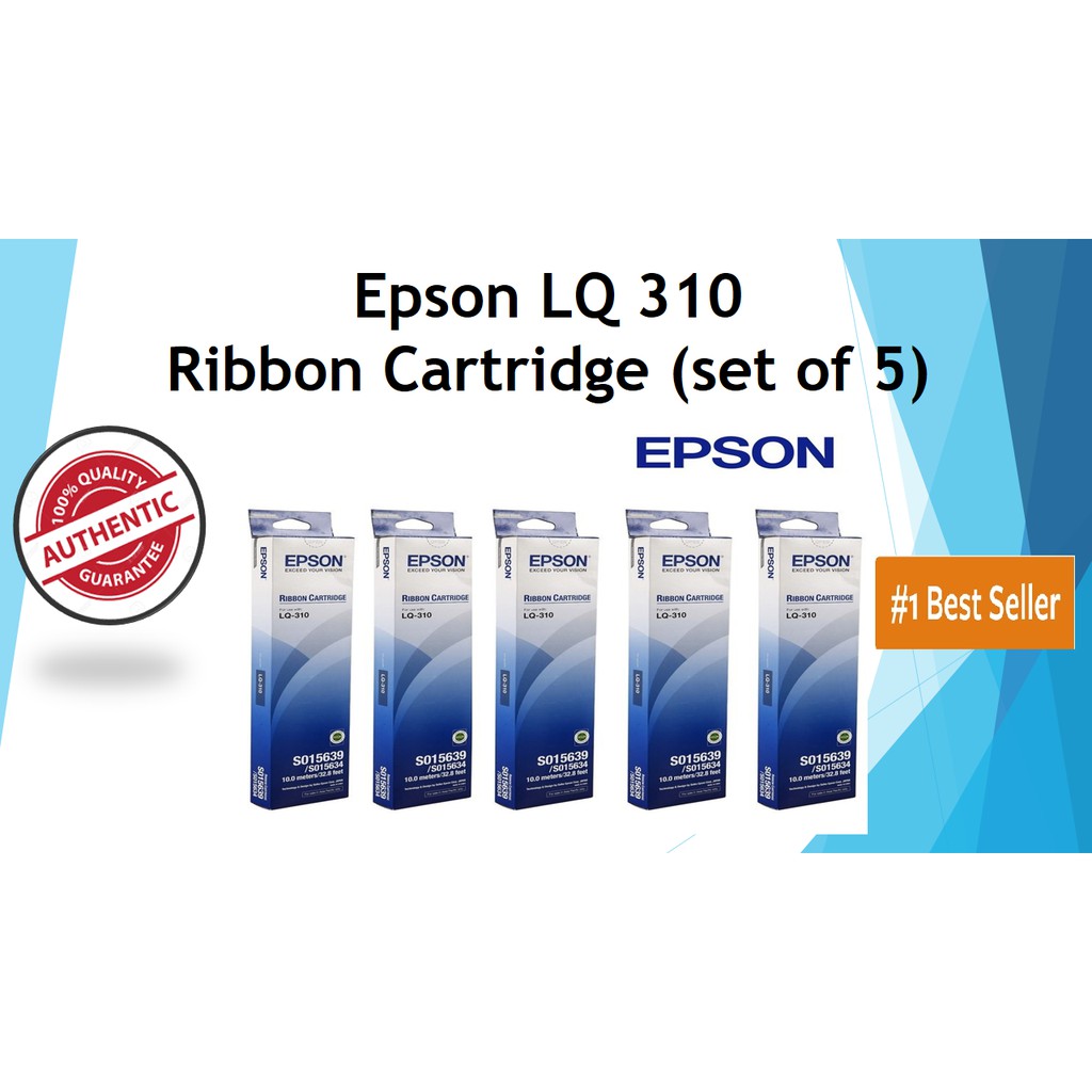 Epson LQ 310 Ribbon Cartridge (set of 5) | Shopee Philippines