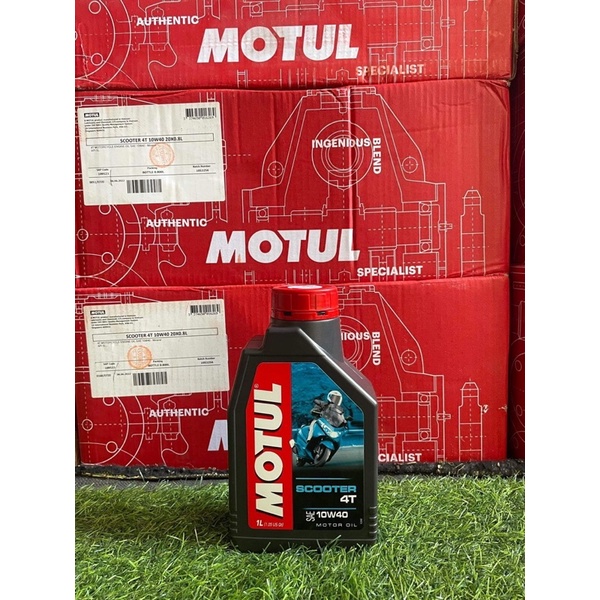 Motul 4T Scooter 10W-40 (800ml/1Liter) | Shopee Philippines