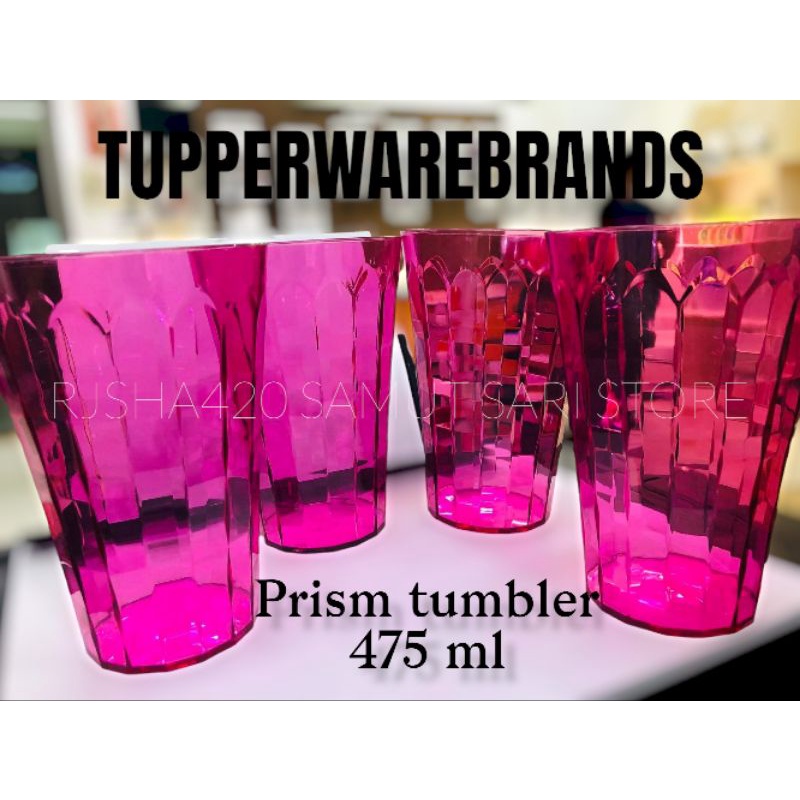 (set of 4)TUPPERWAREBRANDS PRISM TUMBLER,475ML | Shopee Philippines