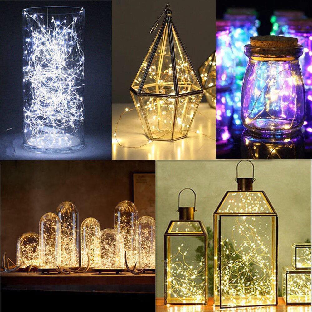 10M Fairy Lights LED Battery Operated Christmas Light Fairy String ...
