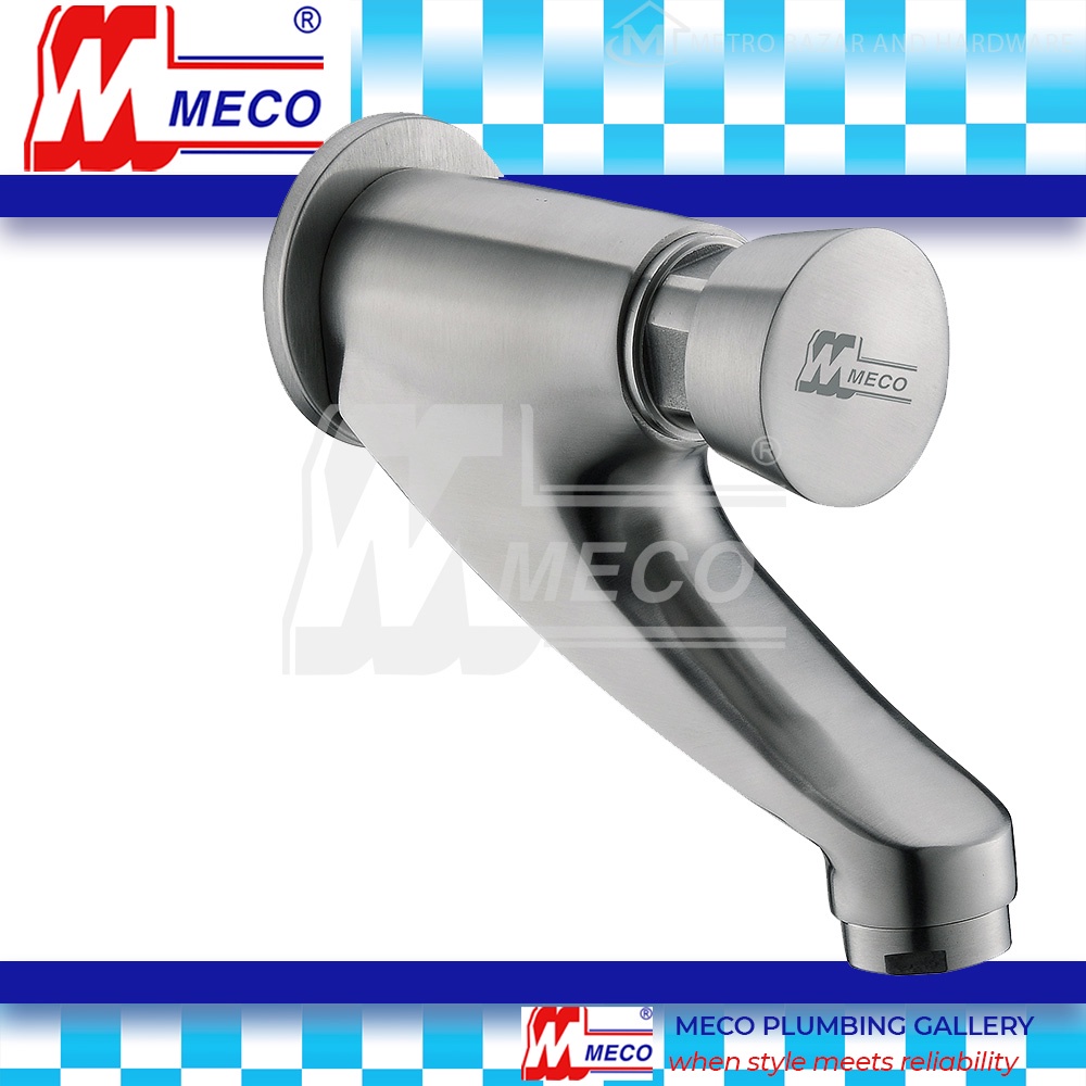 Meco Stainless Steel 304 Wallmount Delay Action Faucet gripo #706-SST ...